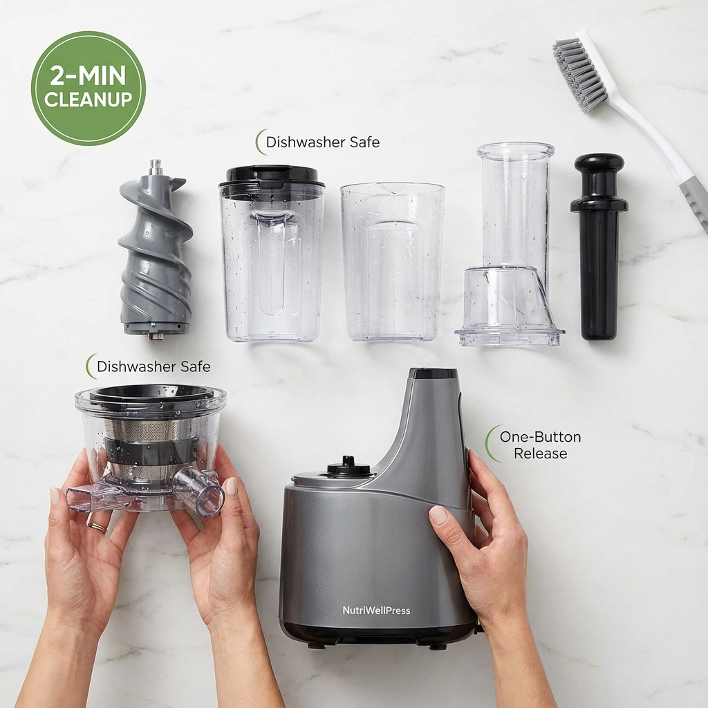 NutriWellPress™ Juice Extractor 2.0 – Te